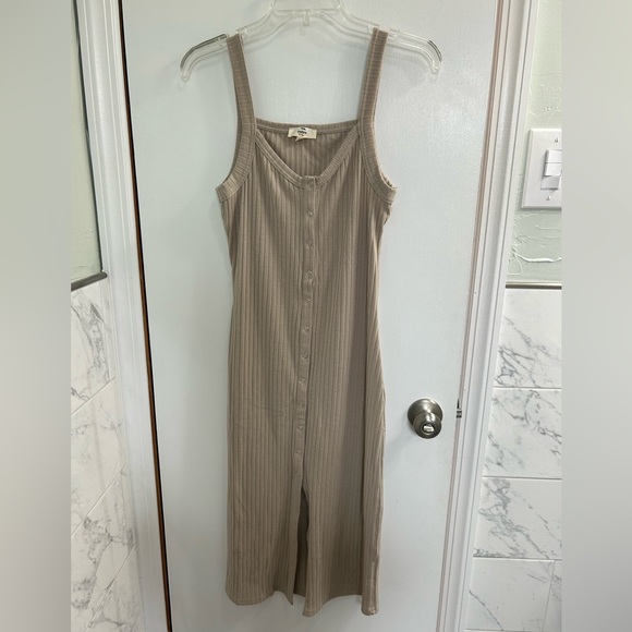 entro | Dresses | Super Soft And Cute Ribbed Tank Top Dress | Poshmark
